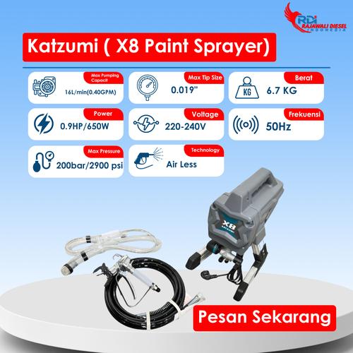 Jual Airless Paint Sprayer Alat Spray Cat Tembok Katzumi - Kota ...