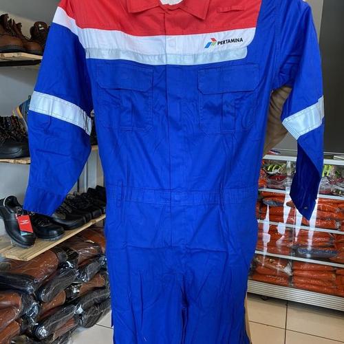 Jual ready stock Wearpack Pertamina Original Atau Coverall Pertamina ...