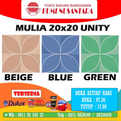 Jual Keramik 20x20 Unity Green Beige Blue Kasar Mulia Tile Texture ...