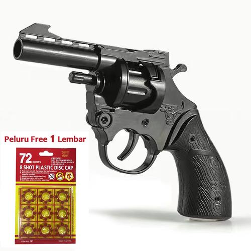 Jual Pistol Mainan Jadul Dompis Doblis Peluru Petasan Bahan Full Metal ...