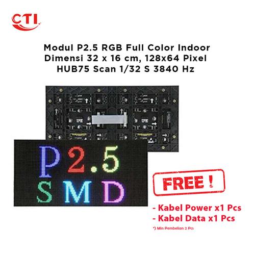 Promo Panel Module LED P2.5 Running Text SMD RGB Full Color Display ...