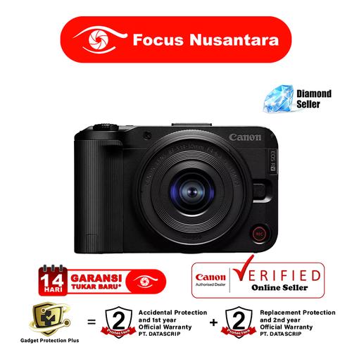 Promo Canon EOS R50 V Kit 14-30mm f/4-6.3 / EOS R50 Mark V Body Only Kamera Mirrorless EOS R50V ...