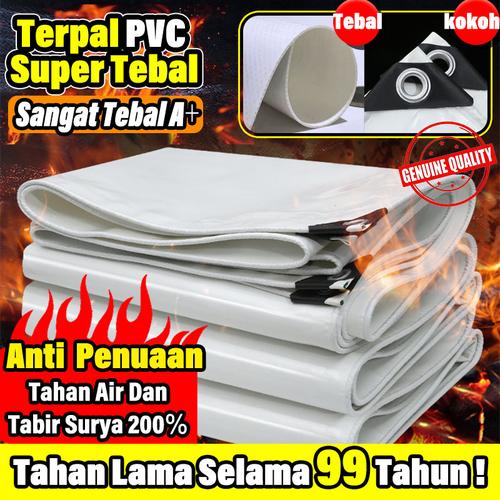 Promo 【Material Terbaru Tahun 2025】kain tenda putih terpal tenda terpal ...
