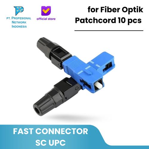 Jual FastConnector SC UPC For Fiber Optik Patchcord Fast Connector ...