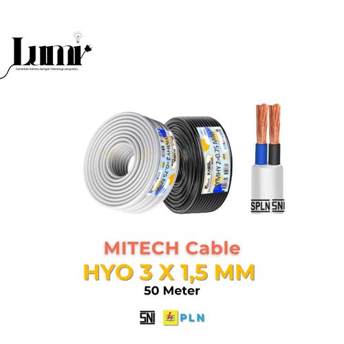 Jual Mitech SNI SPLN Kabel Listrik NYMHY HYO 3 x 1,5 mm Kabel Tembaga ...