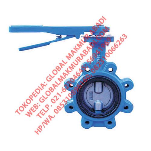 Jual WEFLO 2302L LUG TYPE SS304 DISC PN16 BUTTERFLY VALVE WAFER LEVER ...