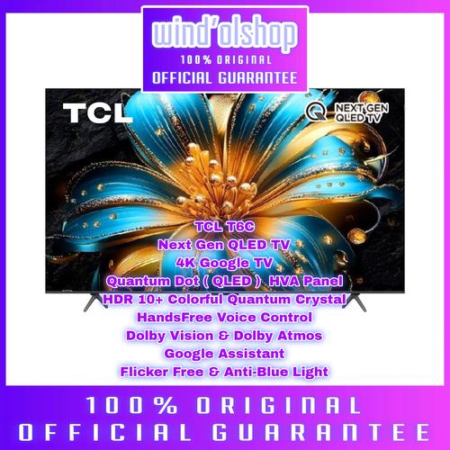Promo TCL 43T6C Quantum Dot QLED Google TV 4K 43 inch T6C Dolby Vision ...