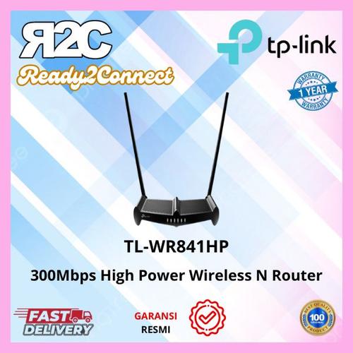 Jual TP-Link TL-WR841HP 300Mbps High Power Wireless N Router - Jakarta ...