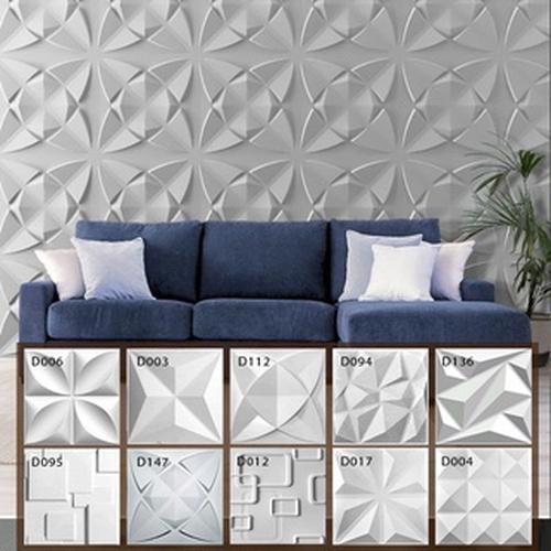 Jual 3D Wall panel Wallpanel PVC Putih - D095 PUTIH - Kab. Tangerang ...