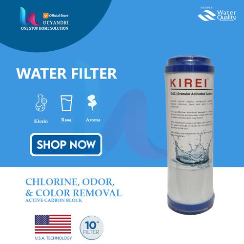 Jual Cartridge Filter Air GAC / Granular Activated Carbon 10" - Kirei - Packing Standar - Kab ...