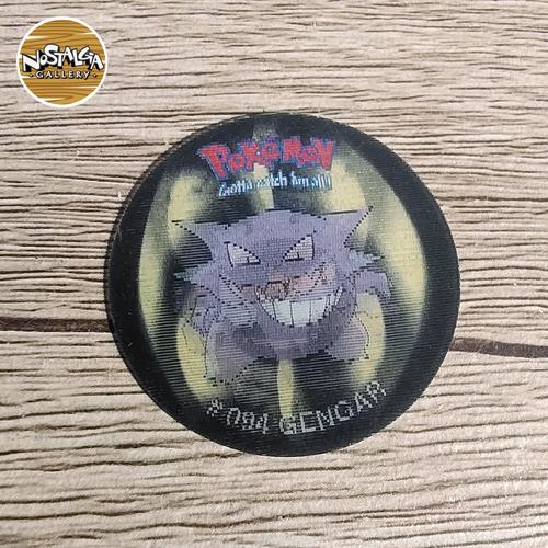 Jual Tazos Pokemon 3D Hologram "Ghastly Haunter Gengar" Rare tahun 2001 ...