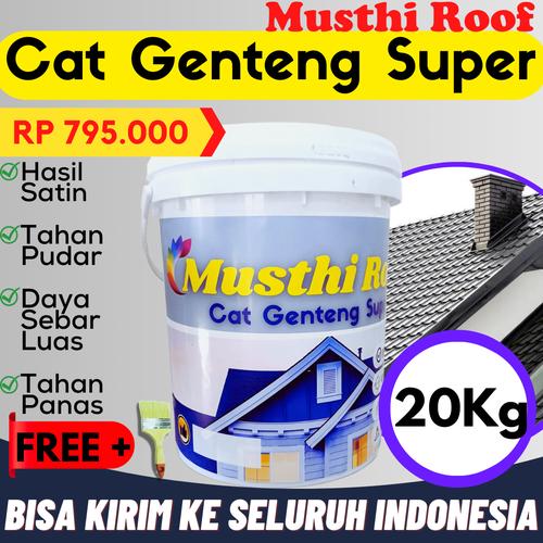 Promo Cat Genteng 20 Kg FULL Sekelas Cat Matex Langsung Pabrik - ORANGE ...