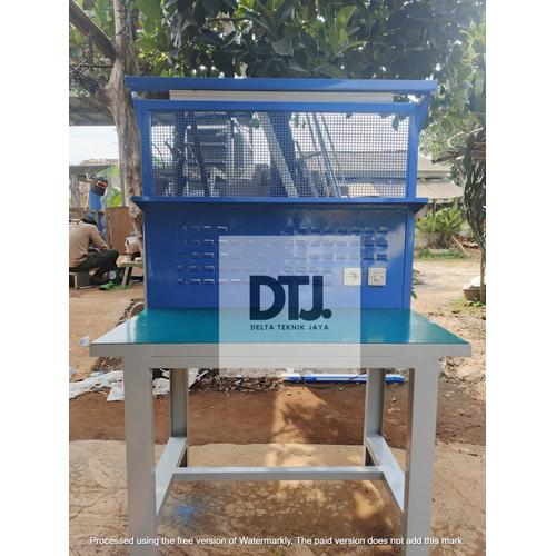 Jual MEJA WORKSHOP / MEJA KERJA / MEJA WORK BENCH / MEJA MEKANIK / MEJA ...