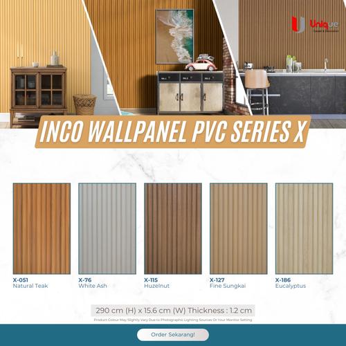 Jual Wallpanel INCO Seri X Tebal 1,2cm / Panel Dinding Modern Wood ...