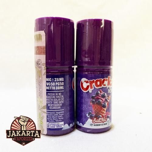 Jual [SALT] CRACKZ V6 BLUEBERRY CHEESE CRACKERZ SALTNIC 30ML BY TETRA ...