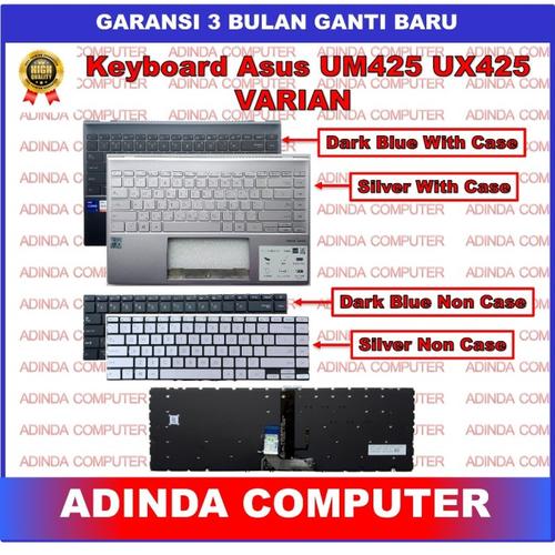 Jual Keyboard Asus Zenbook 14 UX425 UM425 UM425I UM425IA UM425UA ...