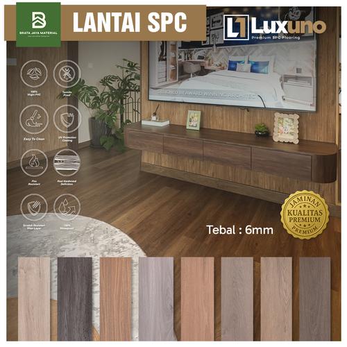 Jual SPC Flooring Lantai Vinyl Klik Luxuno Kayu 6mm - Allamanda - Jakarta Barat - Brata Jaya ...