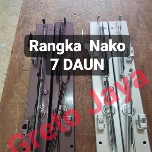 Jual READY!!! ( 7 Daun ) Bingkai Nako Jendela Kisi Besi Rangka Kaca ...