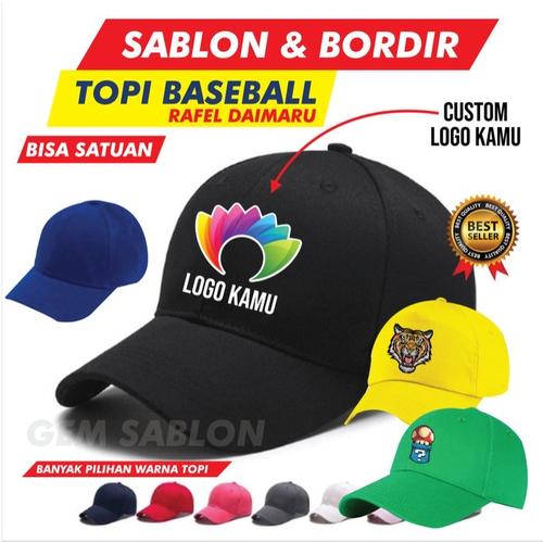Jual Custom Topi Baseball Trucker Rafel Daimaru Sablon DTF Bordir ...