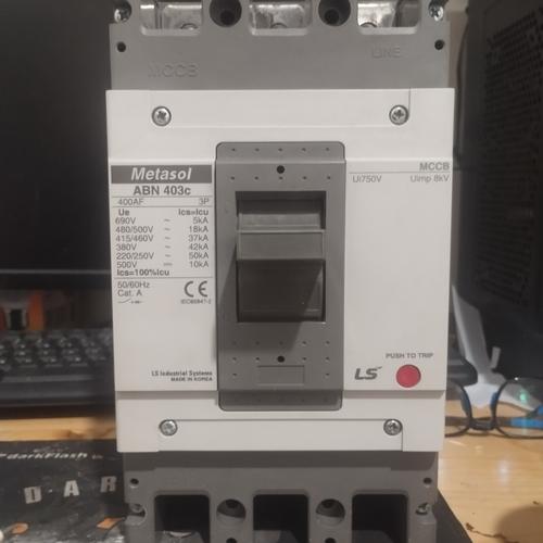 Jual MCCB LS METASOL ABN403C 400A 3P - Jakarta Pusat - ME IKP | Tokopedia