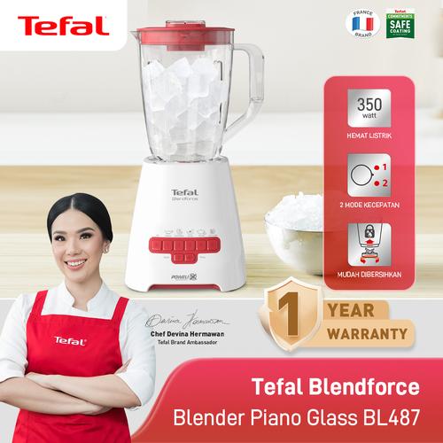 Promo Tefal Blender Piano Glass BL487 / Blender Kaca 2 Liter / Blender ...