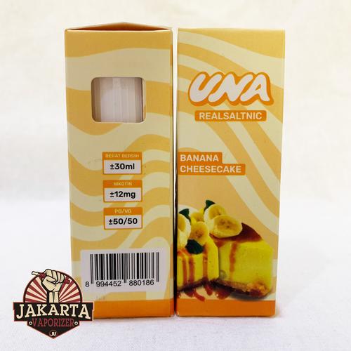 Jual [SALT] UNA BANANA CHEESECAKE SALT 30ML BY VAPOR KING X BOSS - 25MG ...
