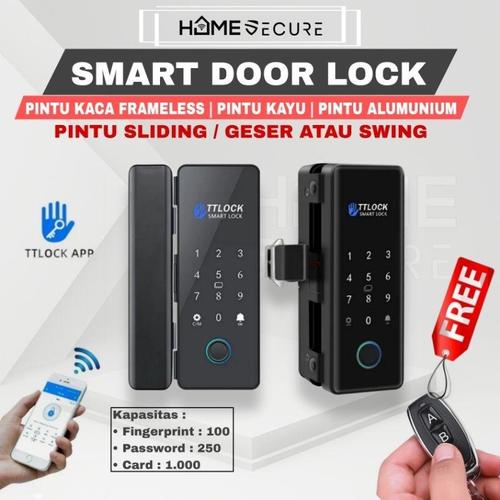 Jual Smart door lock HS-TTLOCK smartlock untuk pintu geser Kunci pintu ...
