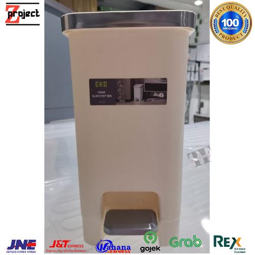 Jual EKO Hana Tempat Sampah Pedal Slim 10 Liter Pedal Bin Eko 10 Liter Slim - Abu-abu - Jakarta ...