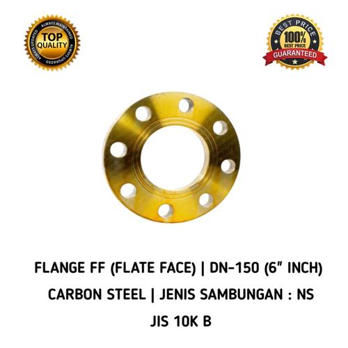 Jual Flange Carbon steel Flange las JIS 10K NS ukuran 6" inch Flange ...