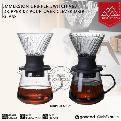 Jual Saringan Kopi Immersion Coffee Dripper Switch V60 Clever Coffee ...