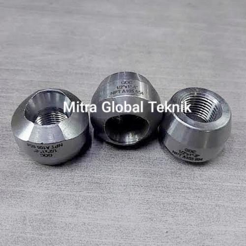 Jual Threadolet Besi Class 3000 NPT Drat 1-1/2" Inch - Jakarta Barat ...