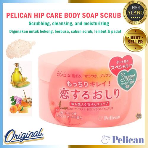 Jual Pelican Hip Care Body Soap Scrub Original Japan Body Scrub ...