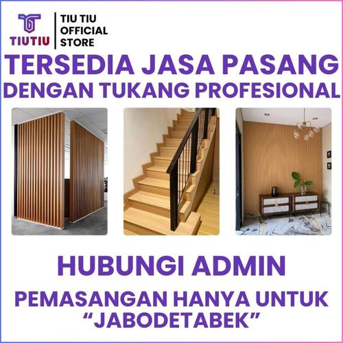 Jual wpc wallpanel putih polos 3 meter 300cm x 15,5 cm x 1cm | pvc wall ...