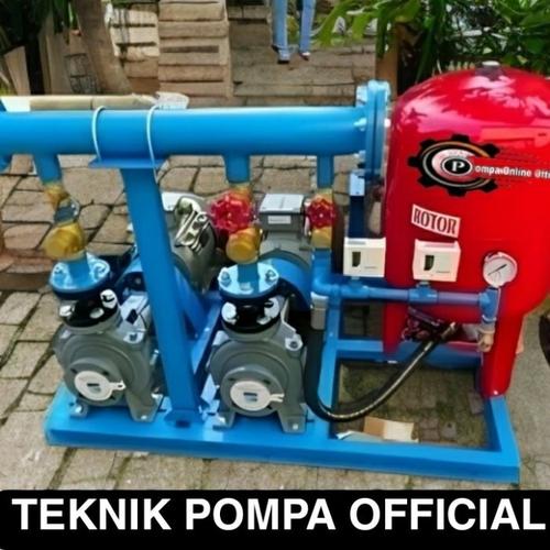 Jual POMPA BOOSTER EBARA 50x40 FSHA 5.5KW 7.5HP 380V - 2 UNIT POMPA ...