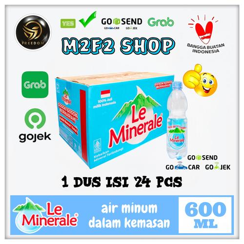 Jual Air Mineral Le Minerale Botol Tanggung Plastik Pet - 600 ml Harga ...