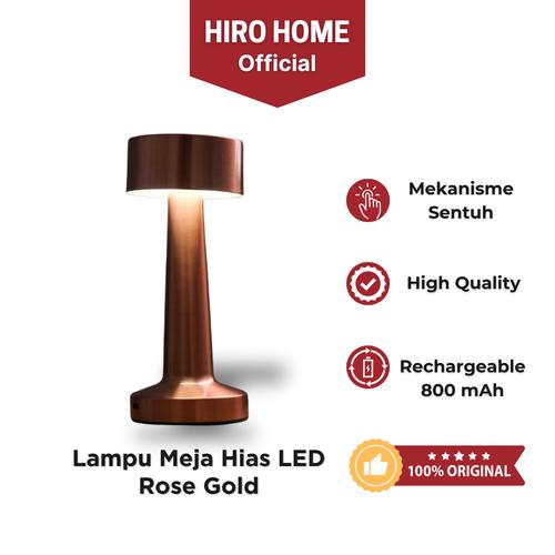 Promo Lampu Meja LED Warna Rose Gold - Cute & Aesthetic - Untuk Hias Meja Belajar - Jakarta ...