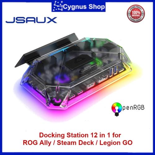 Jual JSAUX 12-in-1 RGB Docking Station for ROG Ally X Legion Go Steam ...
