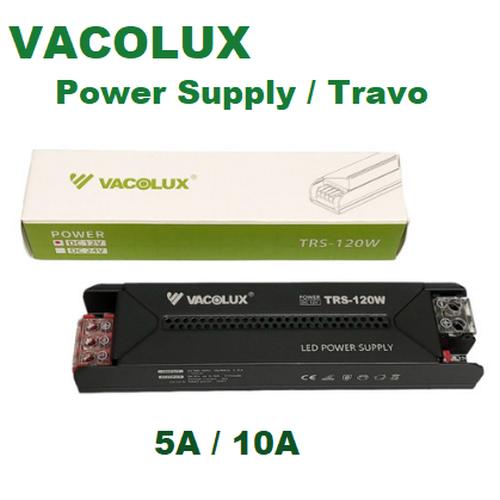 Jual Vacolux Travo Slim 5A 10A / Power Supply Led Strip 60W 120W 5 10 ...