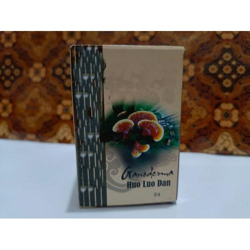 Promo Kapsul Jamur GANODERMA HUO LUO DAN isi 34 obat saraf kejepit ...
