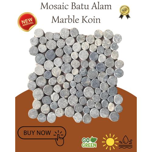 Jual Mosaic Batu Alam 30cm x 30cm - mosaic batu alam dinding - mosaic ...