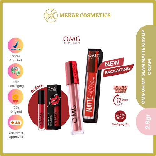 Jual OMG OH MY GLAM MATTE KISS LIP CREAM - OMG 24 Berry - Kota Pekalongan - Mekar Cosmetic_NEW ...