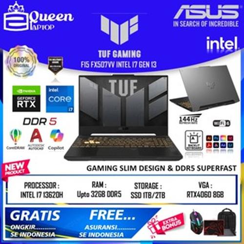 Jual Asus Tuf F15 FX507VV INTEL I7 13620H DDR5 32GB 1TB SSD RTX4060 8GB FHD IPS 144HZ RGB WIN 11 ...