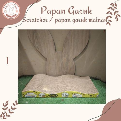 Jual Papan Garuk Kucing Cat Scratcher + Catnip Board Garukan Kucing - 2 ...