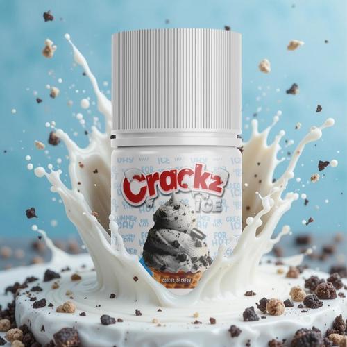 Jual Crackz Ice V7 Cookies Ice Cream 3MG 6MG 60ML by Tetra x VON ...