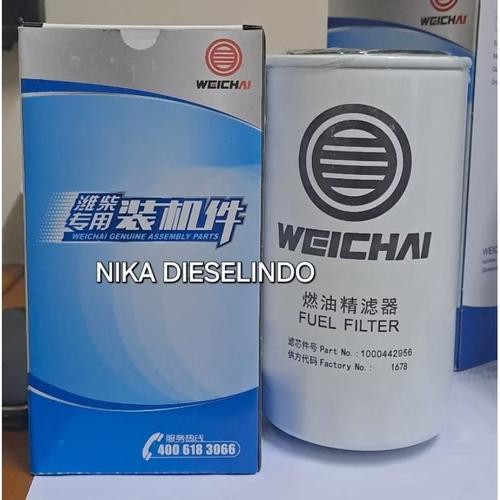 Jual FUEL FILTER 1000442956 / FILTER SOLAR 1000442956 WEICHAI - Jakarta ...