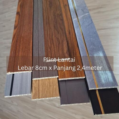 Jual Plint Lantai Lebar 8cm x Panjang 2,4meter Bahan Pvc / Plint Pvc ...