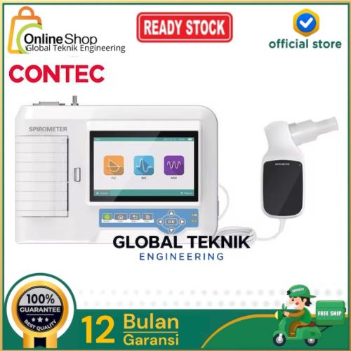 Jual Spirometer Contec SP100 Spirometer Handheld Lung Function Tester ...