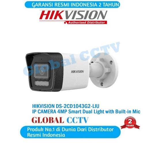 Jual HIKVISION DS-2CD1043G2-LIU IPCAMERA 4MP HIK VISION OUTDOOR DUAL LIGHT - Jakarta Pusat ...