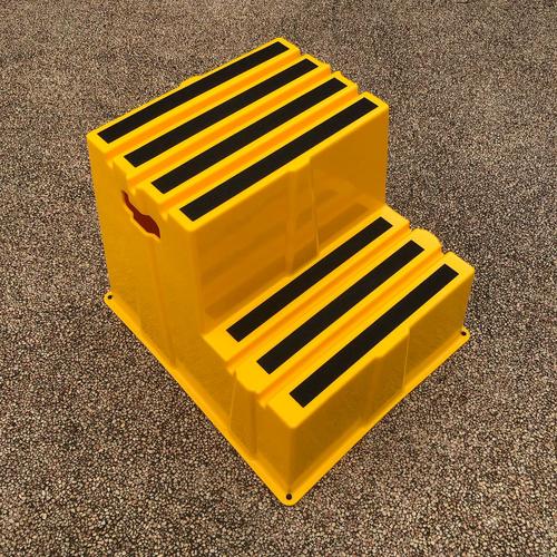Jual Step plastic step stand – yellow 21”W x 24-1/2”D x 19 – ½”H – ST ...