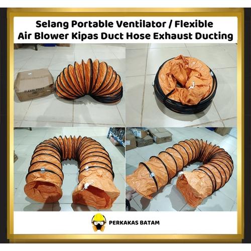 Jual Selang Portable Ventilator / Flexible 12 inch Air blower 12" kipas ...